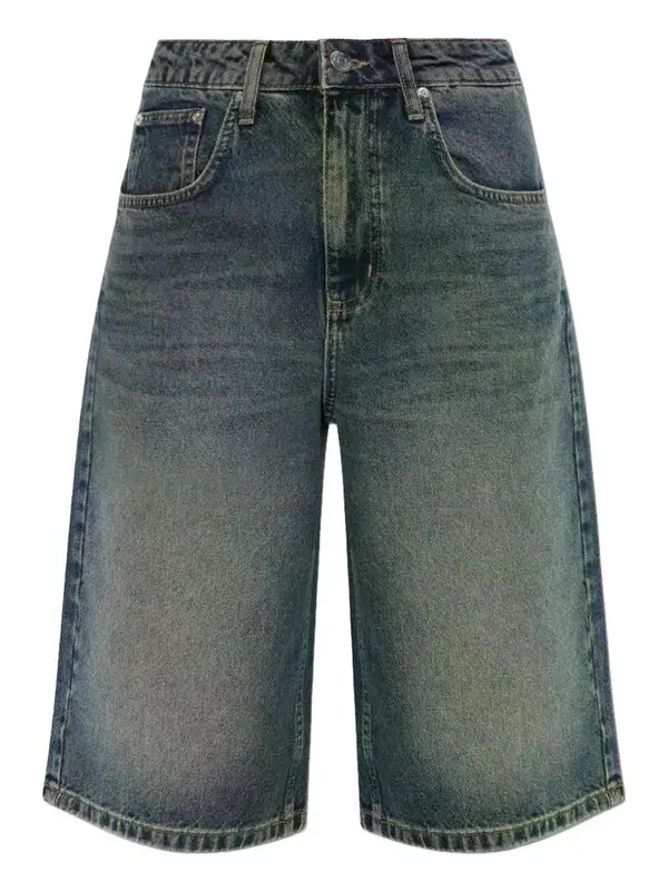 GESTUZ Sara Denim Shorts - Blue