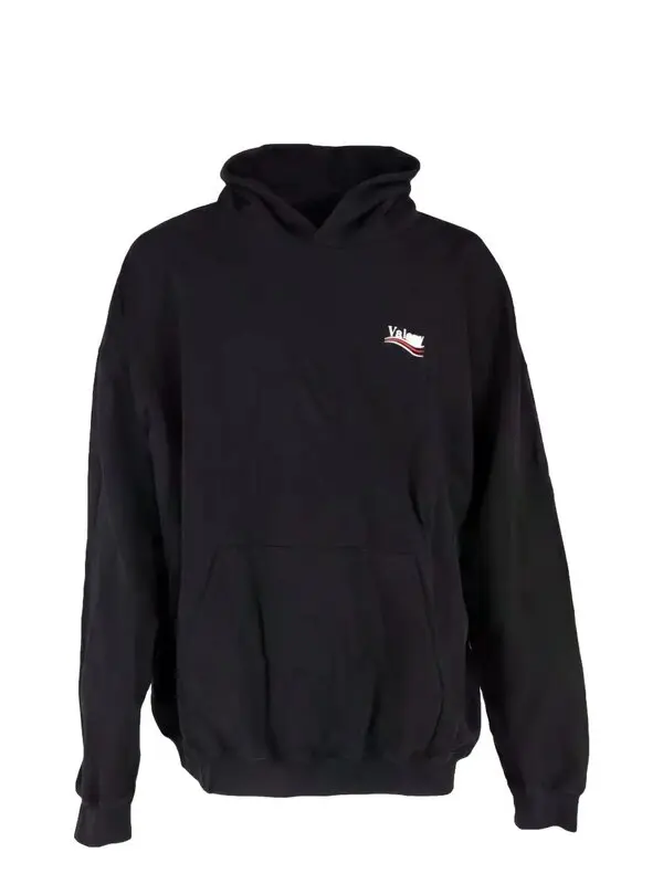 Balenciaga Political Campaign Hoodie - Black