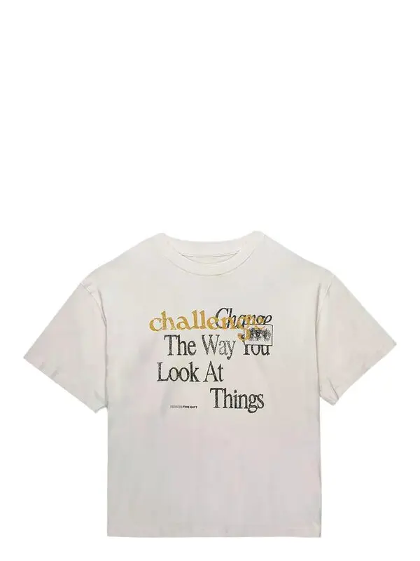 HONOR THE GIFT Challenge Tee T-shirt - White