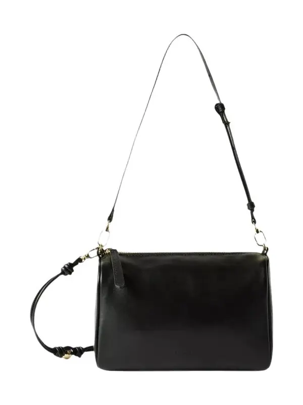 Furla Mini Tilia Leather Crossbody Bag - Black