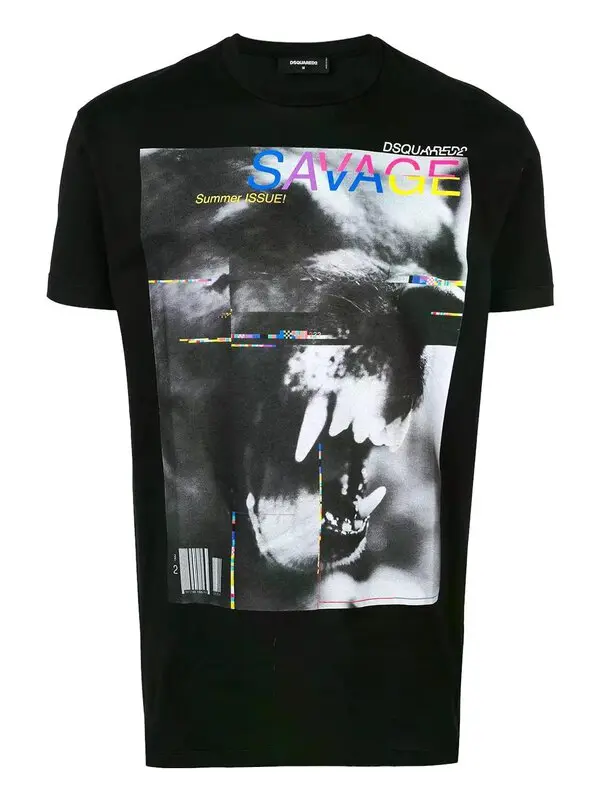 Dsquared2 Savage T-shirt - Black