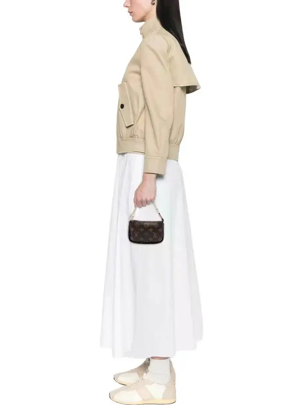 LOUIS VUITTON Monogram Mini Pochette Accessoires Handbag - Brown