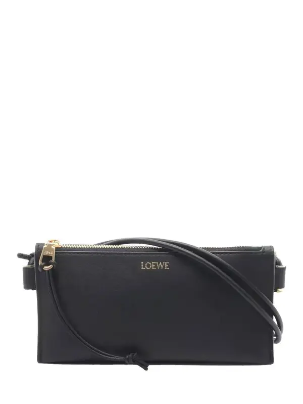 Loewe Nappa Joya Pouch Shoulder Bag - Black