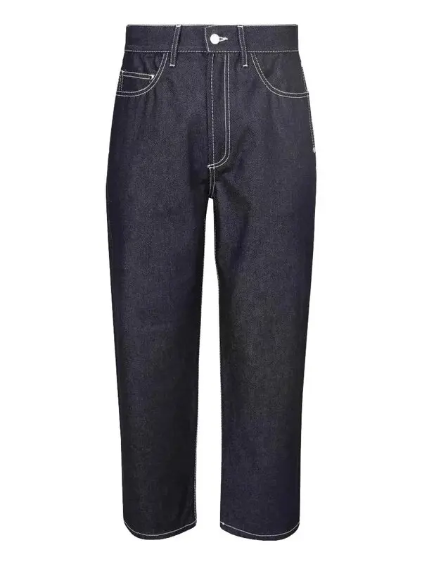 Sunnei Contrast Stitch Jeans - Blue