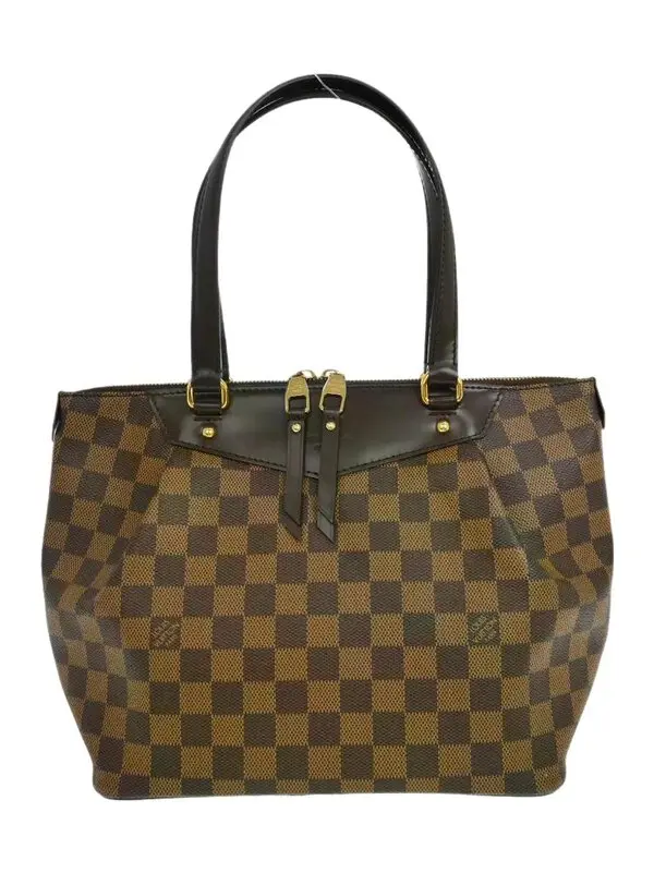 LOUIS VUITTON Westminster Damier Tote Bag - Brown
