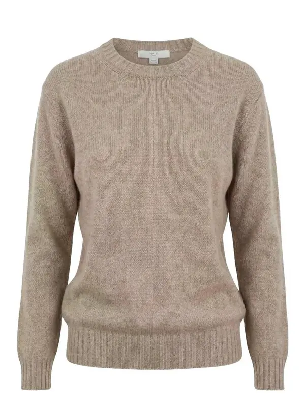 Malo Crew-neck Sweater - Neutrals