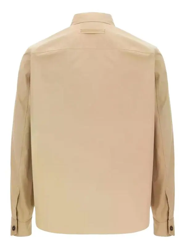 Zegna Flap-pocket Shirt Jacket - Neutrals