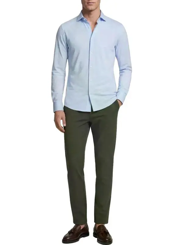 CRUNA Manhattan Long Sleeve Shirt - Blue