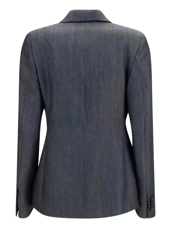 Balenciaga Double-breasted Tailored Jacket - Grey
