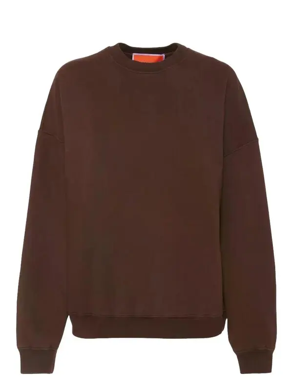 La DoubleJ Book Your Future With Me" Affirmation Sweatshirt - Brown