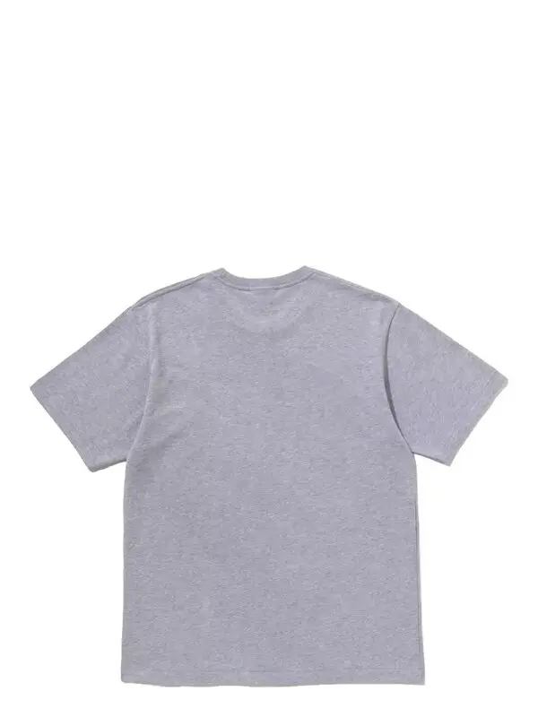 A BATHING APE Ape Head Floral-print T-shirt - Grey