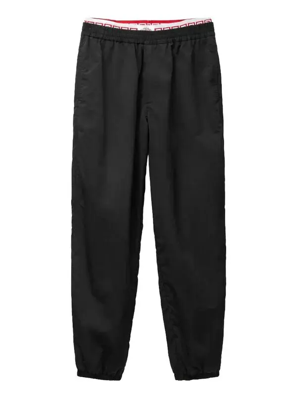 Versace Nylon Joggers - Black