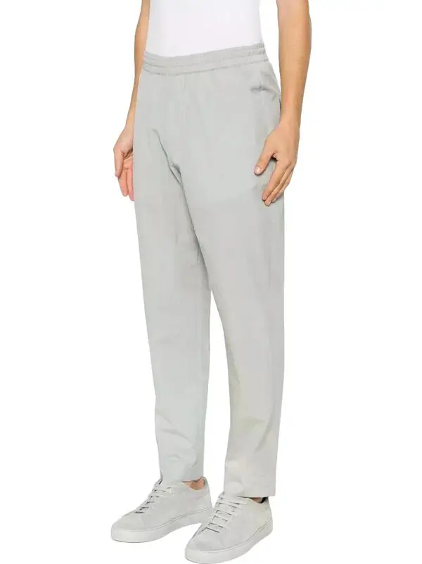 LOW BRAND Elasticated Waistband Trousers - Grey