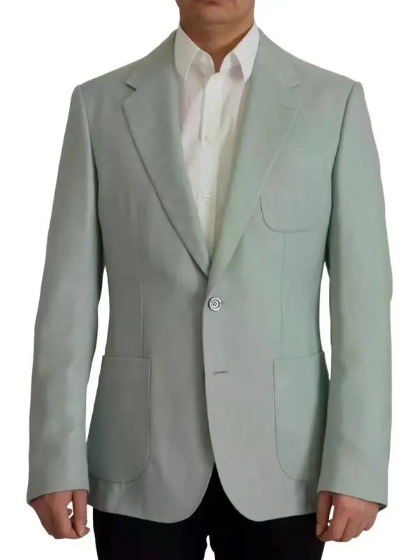 Dolce & Gabbana Single-breasted Cashmere-blend Blazer - Green