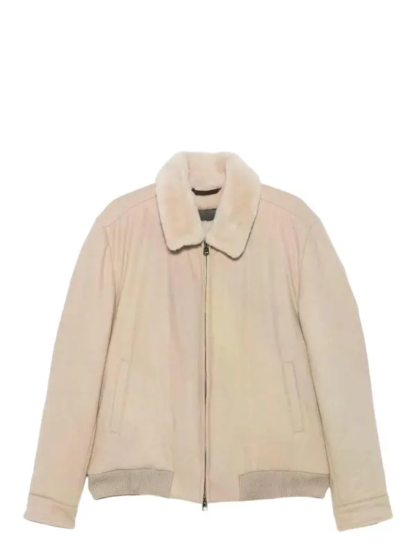 MANZONI 24 Zip-up Jacket - Neutrals