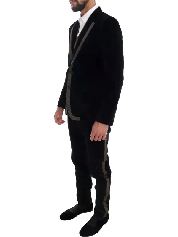 Dolce & Gabbana Notch-lapel Single-breasted Suit - Blue
