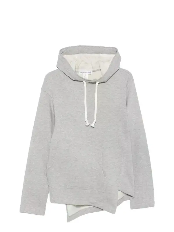 Comme Des Garçons Asymmetric Hoodie - Grey