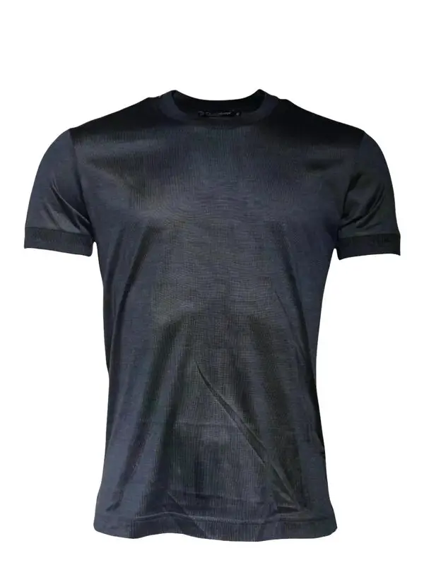 Dolce & Gabbana Crew-neck Short-sleeve T-shirt - Blue