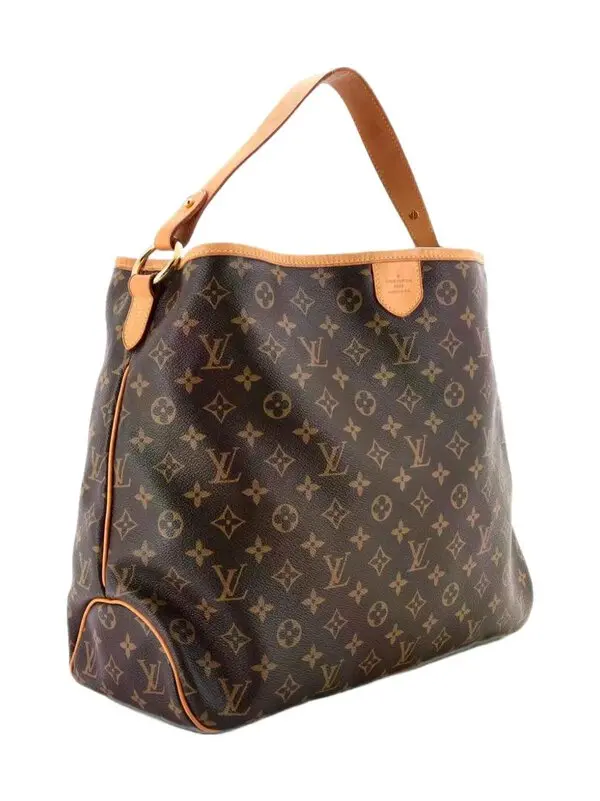 LOUIS VUITTON Monogram Canvas Hobo Bag Gm - Brown