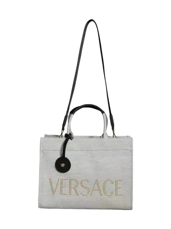 Versace La Medusa Tote Bag - Grey