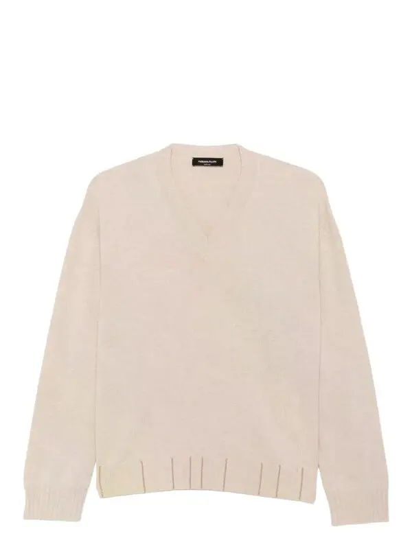 Fabiana Filippi V-neck Sweater - Neutrals
