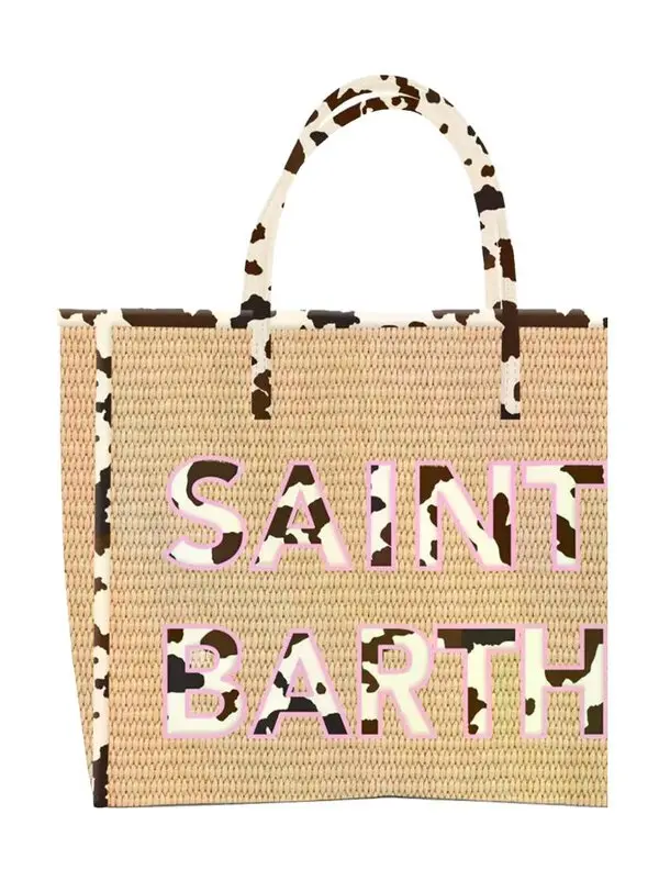 MC2 SAINT BARTH Medium Vivian Tote Bag - Neutrals