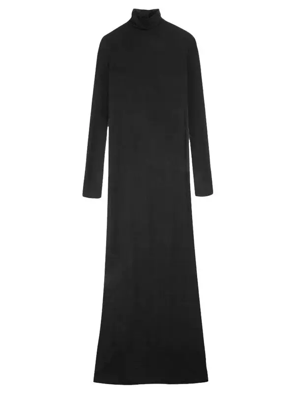 Vera Wang Rosa Open-back Maxi Dress - Black