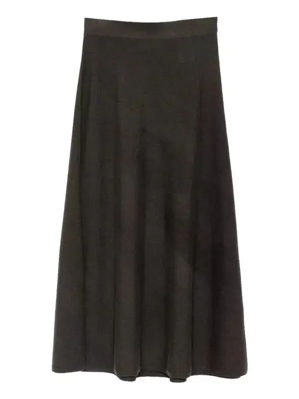 LISA YANG Torie Midi Skirt - Brown