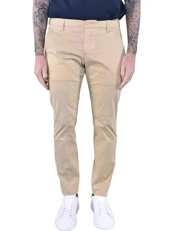 DONDUP Gaubert Slim-cut Chino Pants - Neutrals