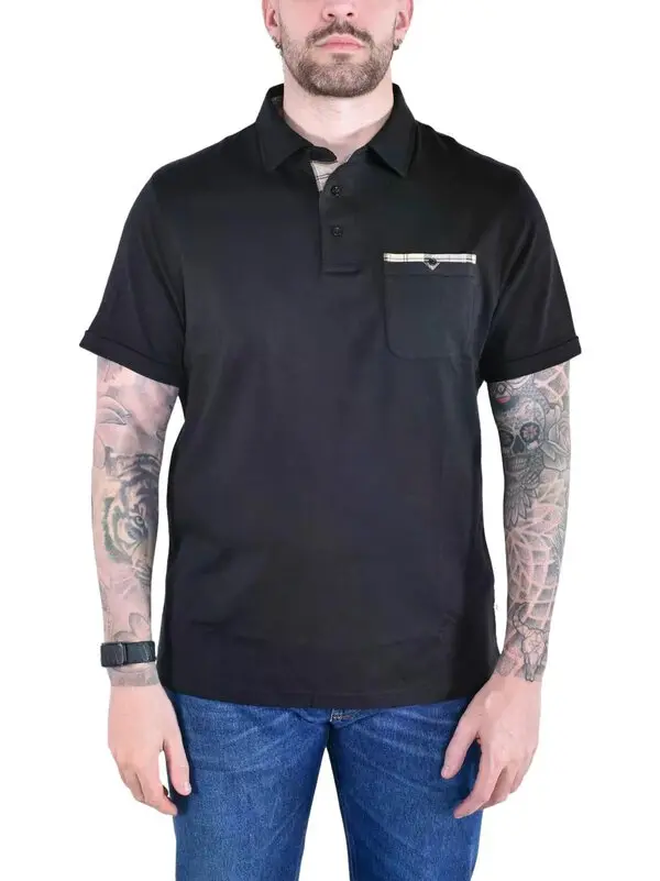 Barbour Corpatch Short-sleeve Polo Shirt - Black