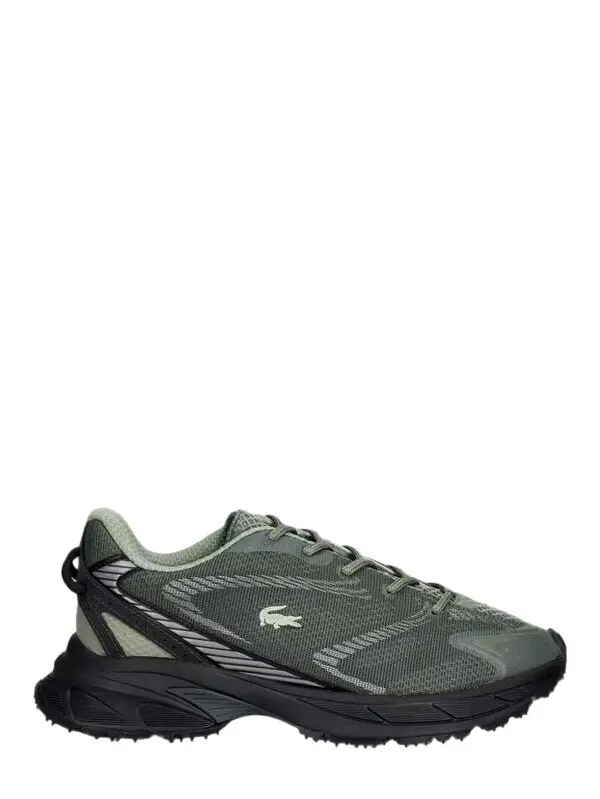 Lacoste L003 Neo Shot Logo-patch Mesh Sneakers - Green