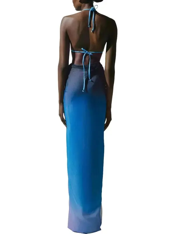 BAOBAB Nia Mesh Maxi Skirt - Blue