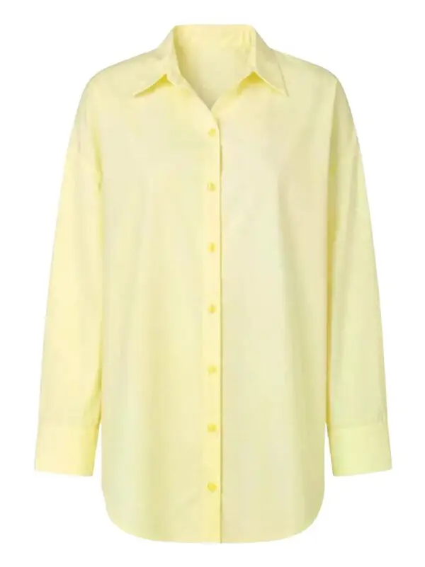 BAOBAB Wayra Resin-embellished Back-slit Shirt - Yellow