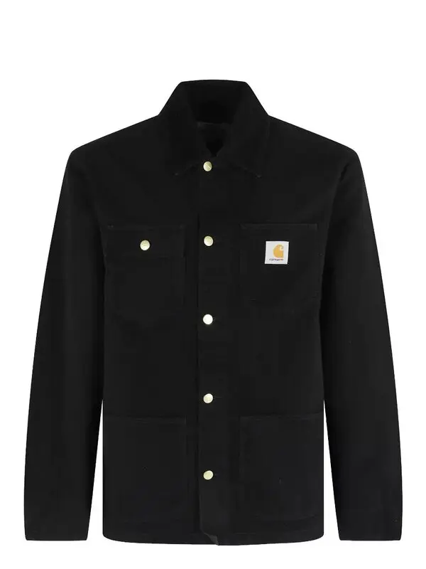 Carhartt Work In Progress Michigan Corduroy-collar Jacket - Black