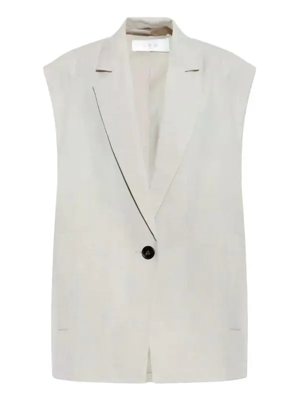 IRO PARIS Soledad Single-breasted Vest - Grey