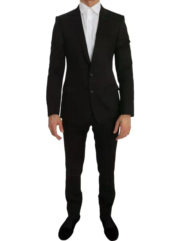 Dolce & Gabbana Martini Crystal-bee Suit - Brown