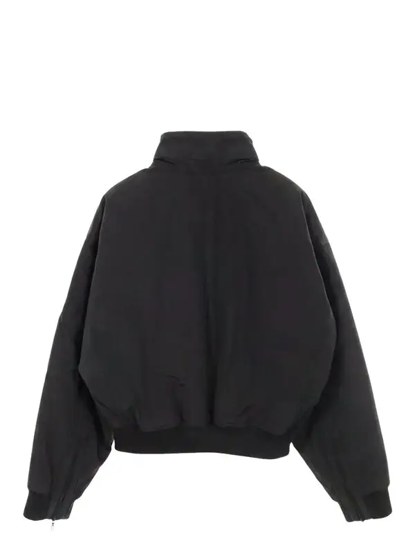 Hermès High Neck Bomber Jacket - Black