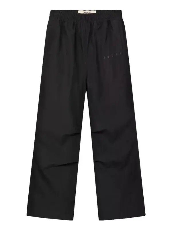 ROUGH. Elasticated-waist Track Pants - Black