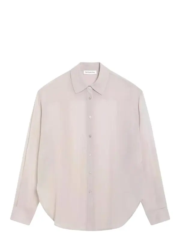 THE FRANKIE SHOP Peri Long-sleeve Shirt - Neutrals