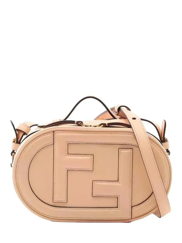 Fendi O'lock Leather Camera Bag Satchel - Pink