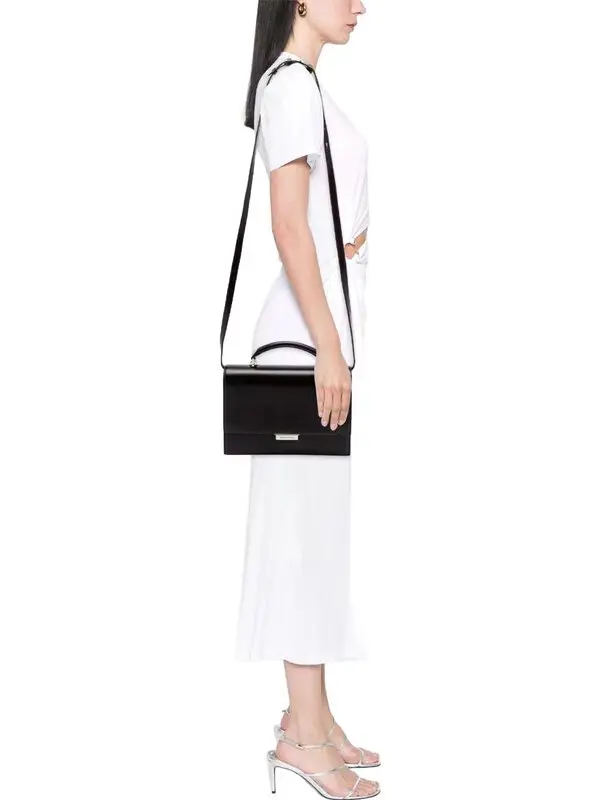 Saint Laurent Leather Top Handle Bag Satchel - Brown