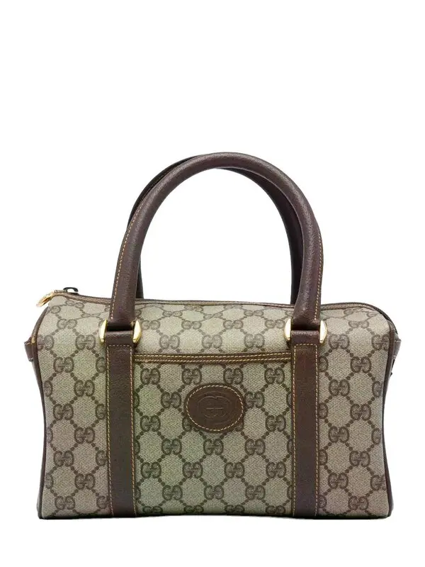 Gucci 20th Century Gg Supreme Boston Bag - Neutrals