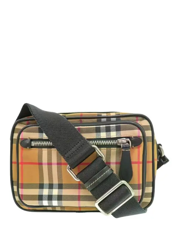 Burberry House Check Nylon Crossbody Bag - Neutrals