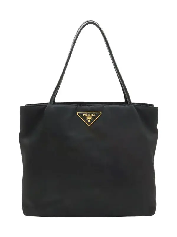 Prada Tessuto Tote Bag - Black