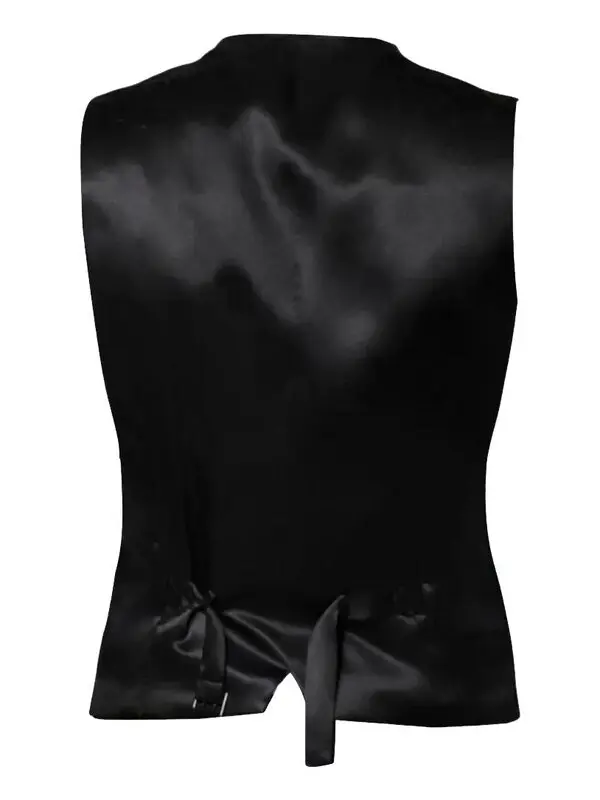 Dolce & Gabbana V-neck Button-up Waistcoat - Green
