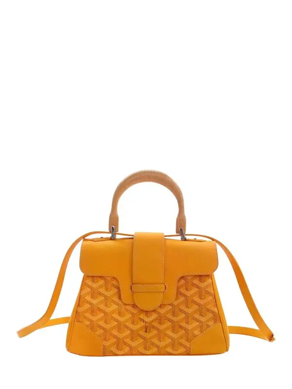 Goyard Mini Saigon Souple Satchel - Yellow