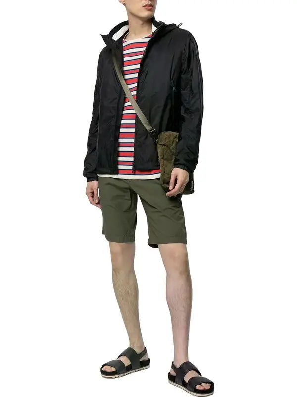 Paul & Shark Knee Length Cotton Shorts - Green