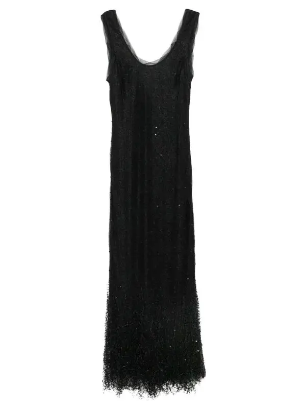 Simkhai Irisa Sequin-embellished Lace Gown - Black