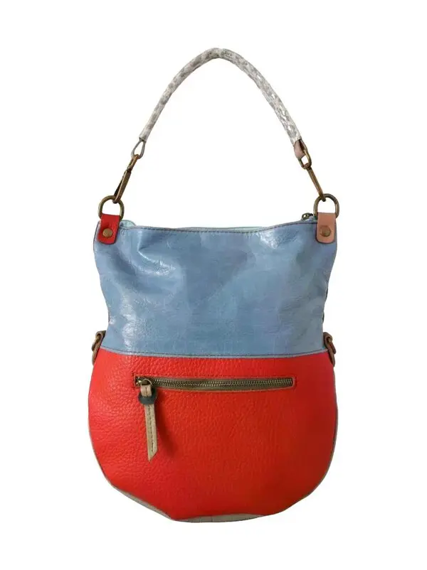 EBARRITO Snakeskin-print Leather Tote Bag - Neutrals
