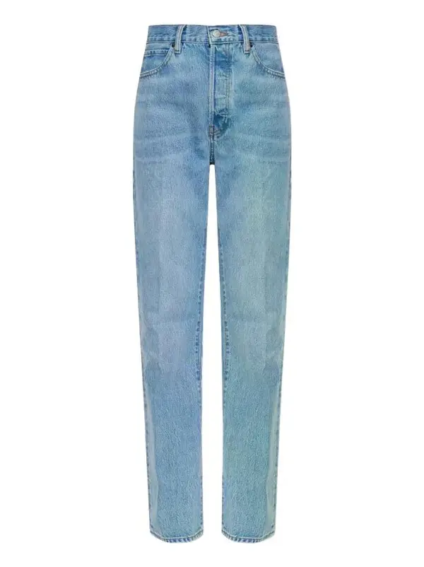 FRAME The Vertical High Rise Jeans - Blue